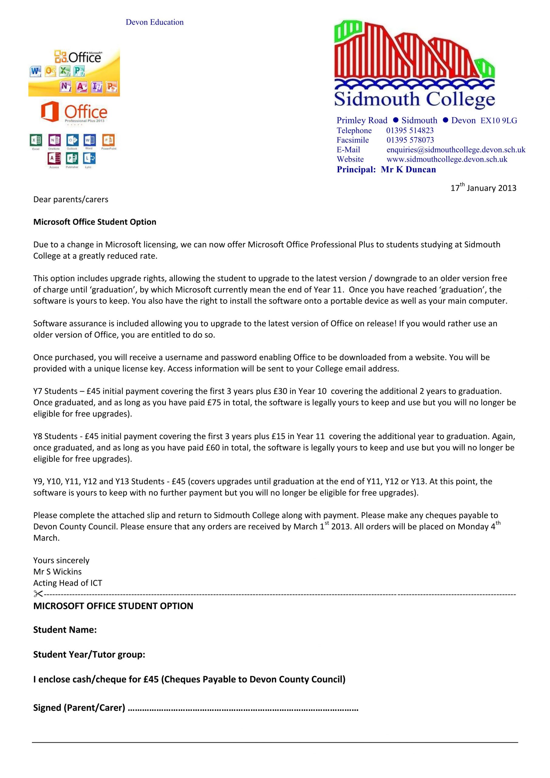 student-office – Sidmouth College ICT